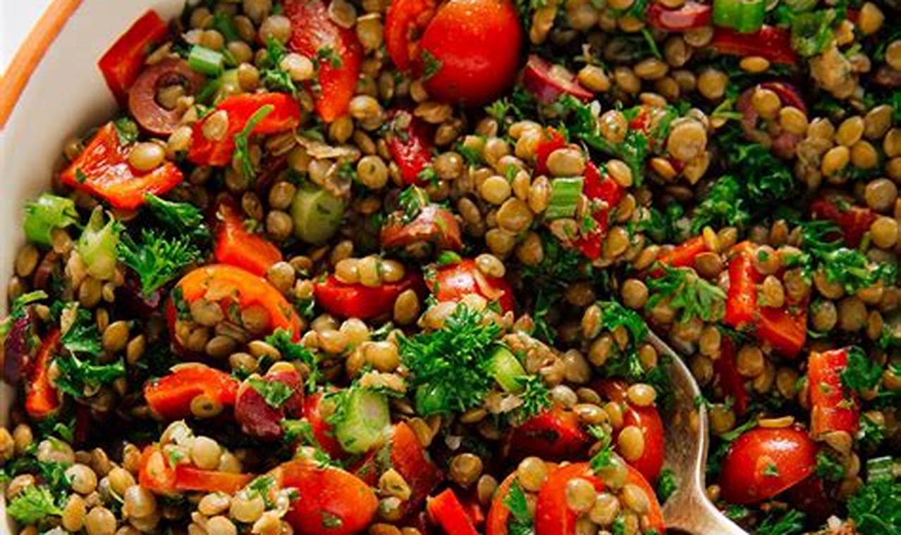 Best Lentil Salad Recipes for Healthy Meals